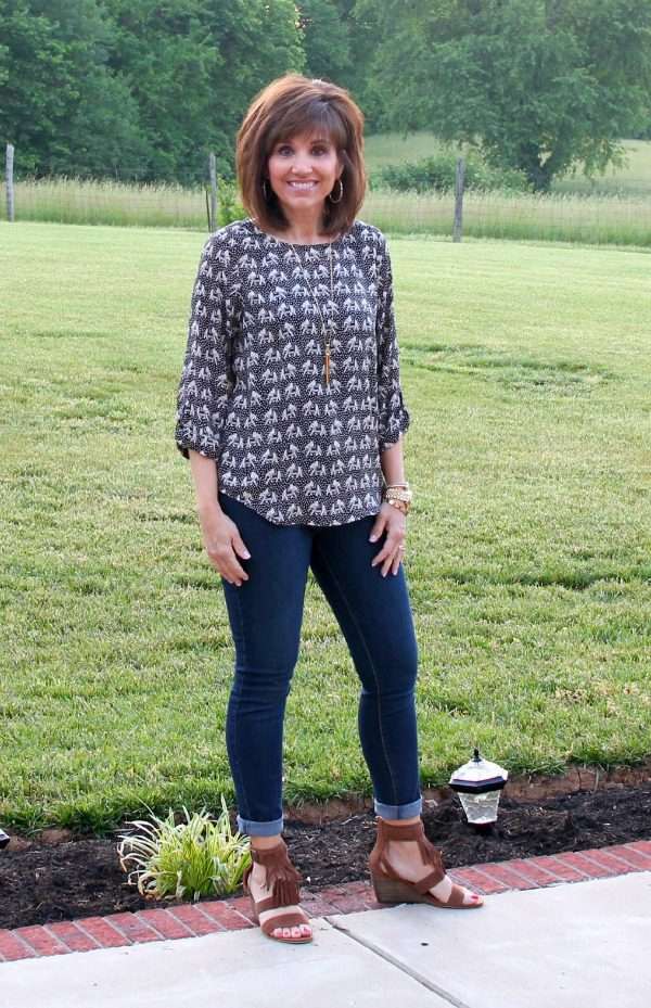 Fashion Over 40-Elephants and Tassels - Cyndi Spivey