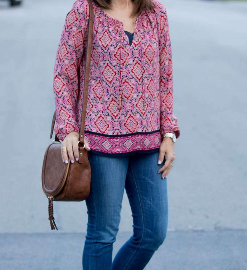 Fall Fashion-Gap Smock Blouse - Cyndi Spivey