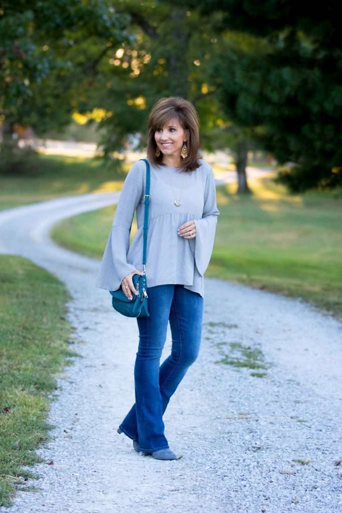 How to Style Ankle Boots With Bootcut Jeans - Cyndi Spivey