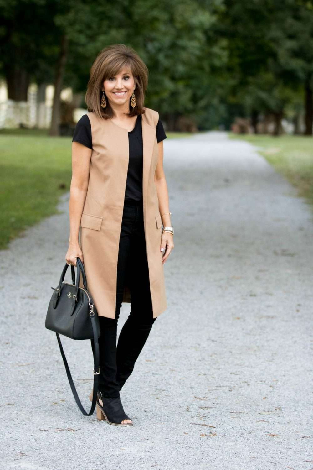 Fall Fashion-The Sleeveless Blazer - Cyndi Spivey