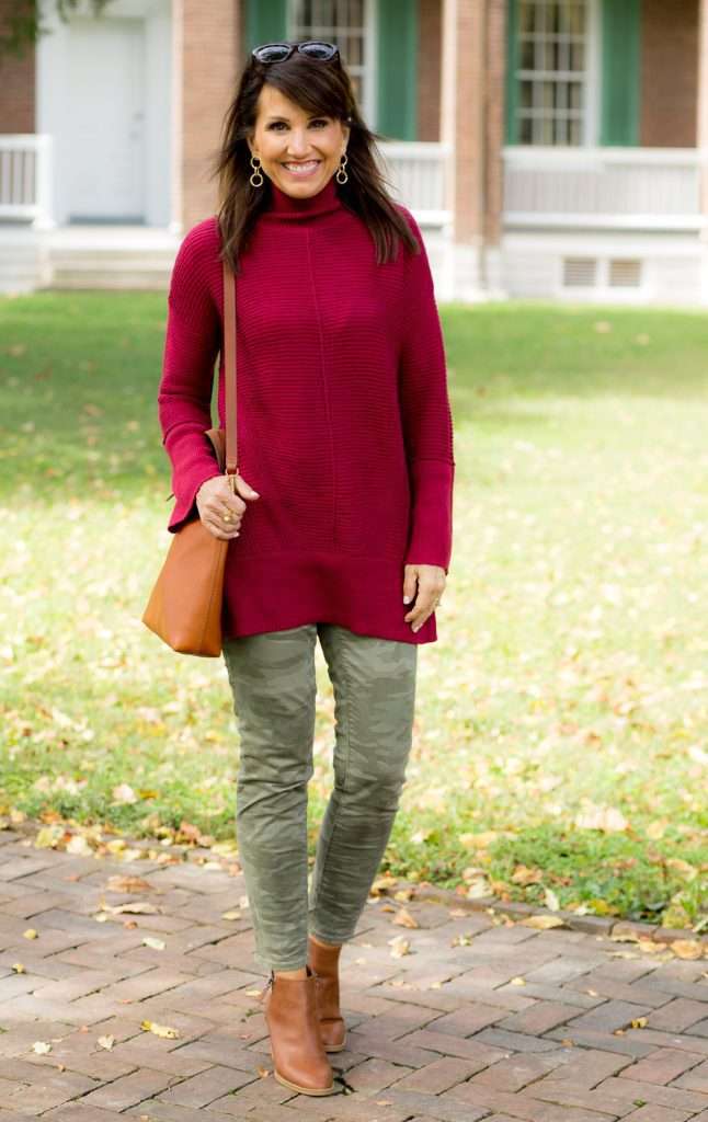 3 Ways To Style Camo Pants - Cyndi Spivey