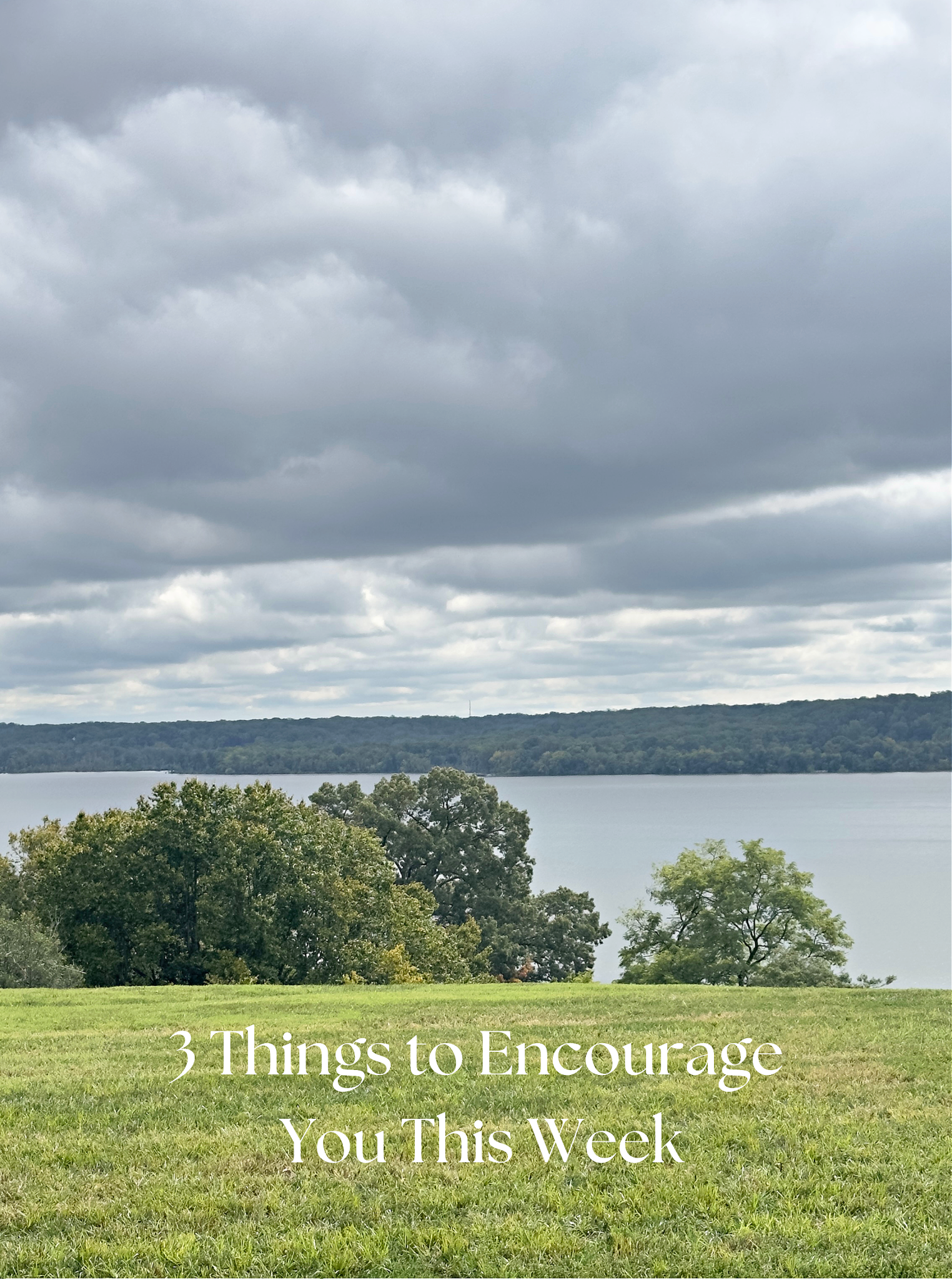 3 Things to Encourage You This Week - Cyndi Spivey