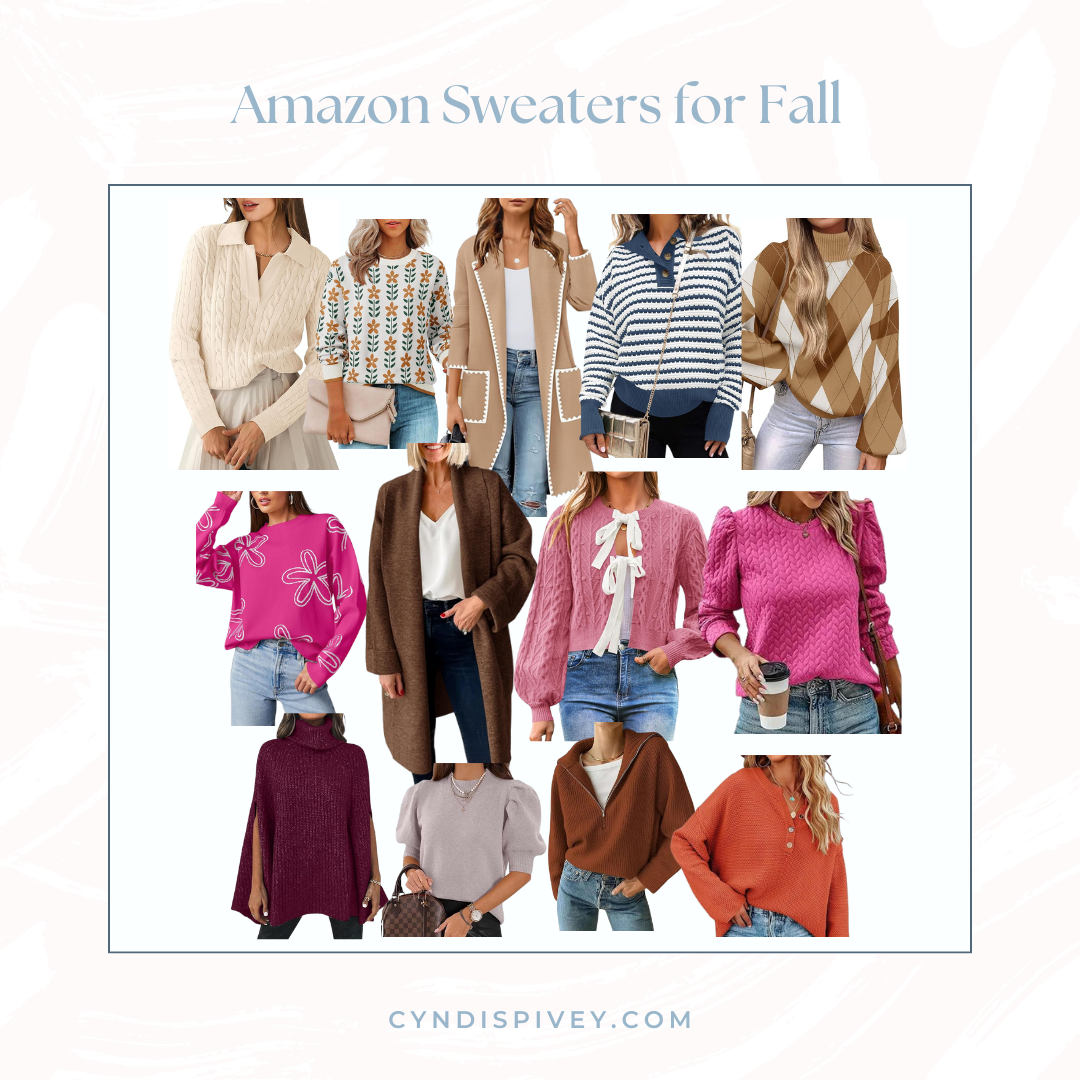 The Cutest Best-Selling Amazon Sweaters for Fall - Cyndi Spivey