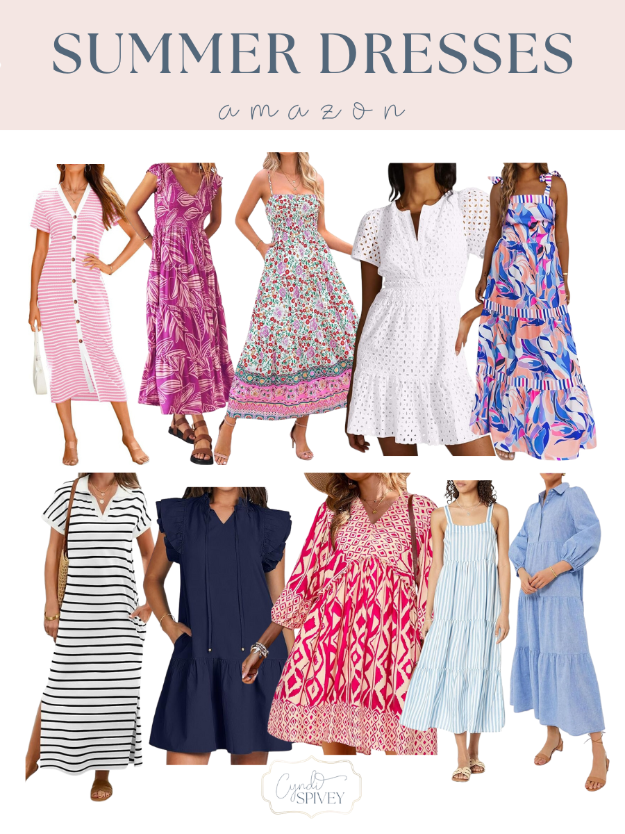10 Summer Dresses from Amazon - Cyndi Spivey