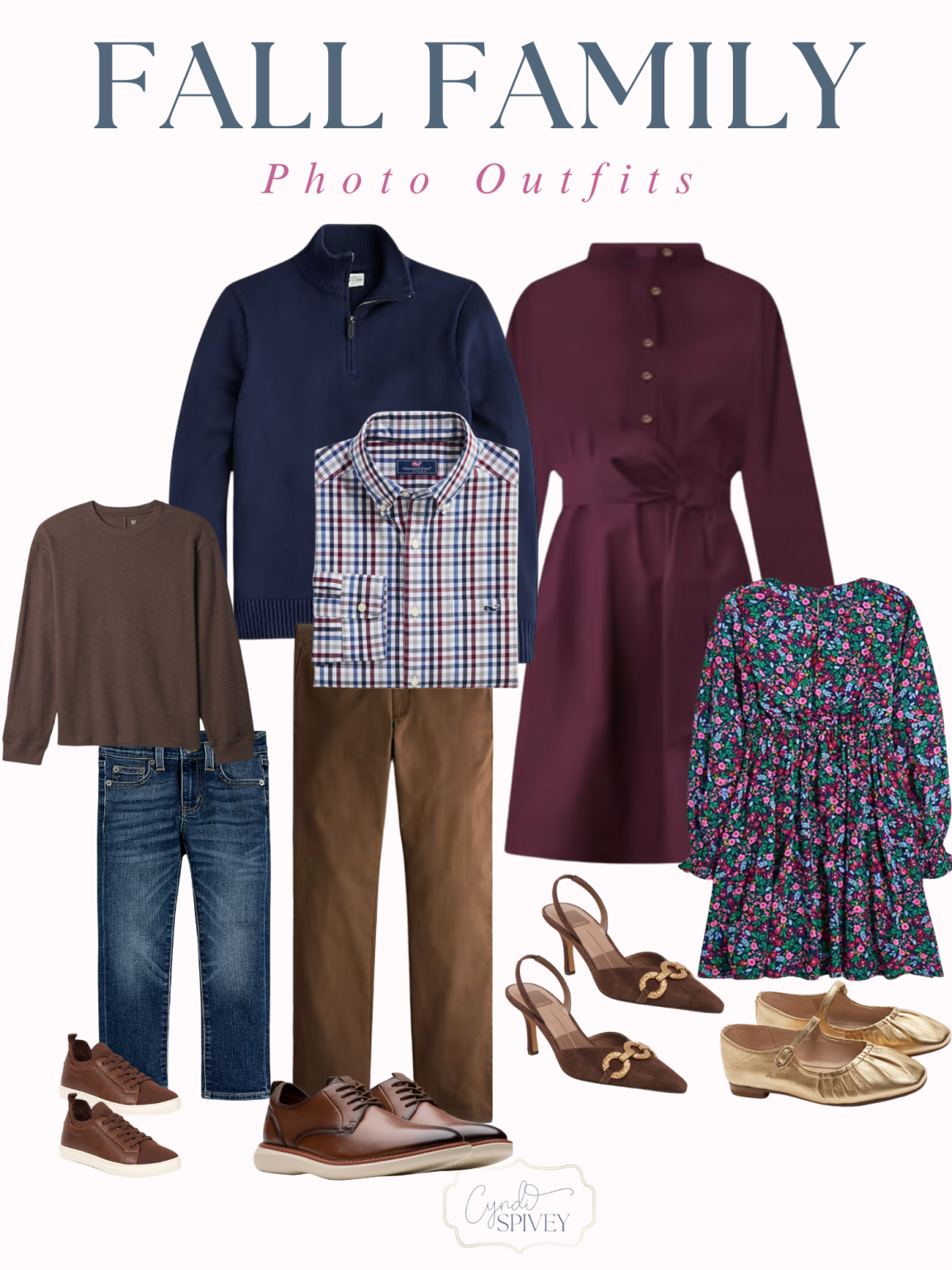Fall Family Photo Outfits - Cyndi Spivey