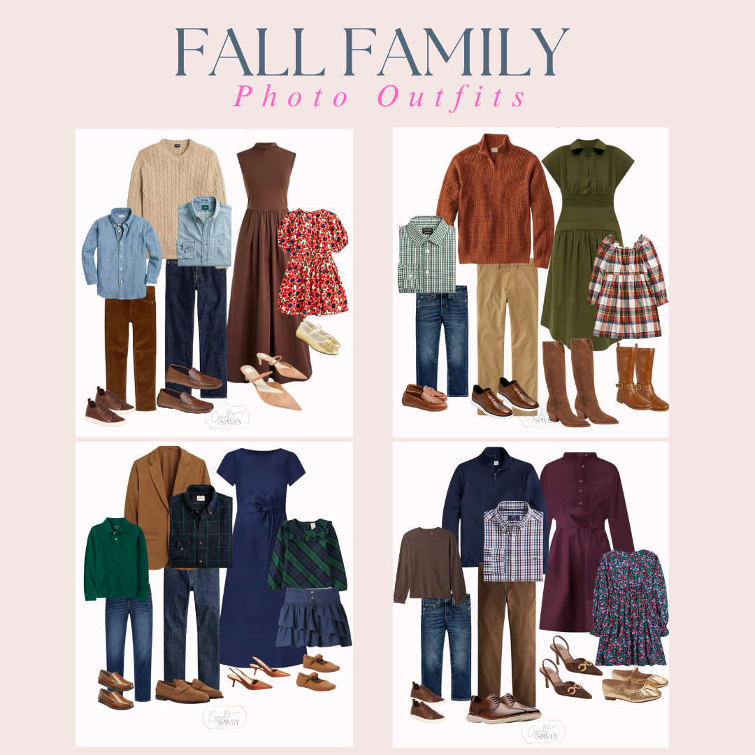 Fall Family Photo Outfits - Cyndi Spivey
