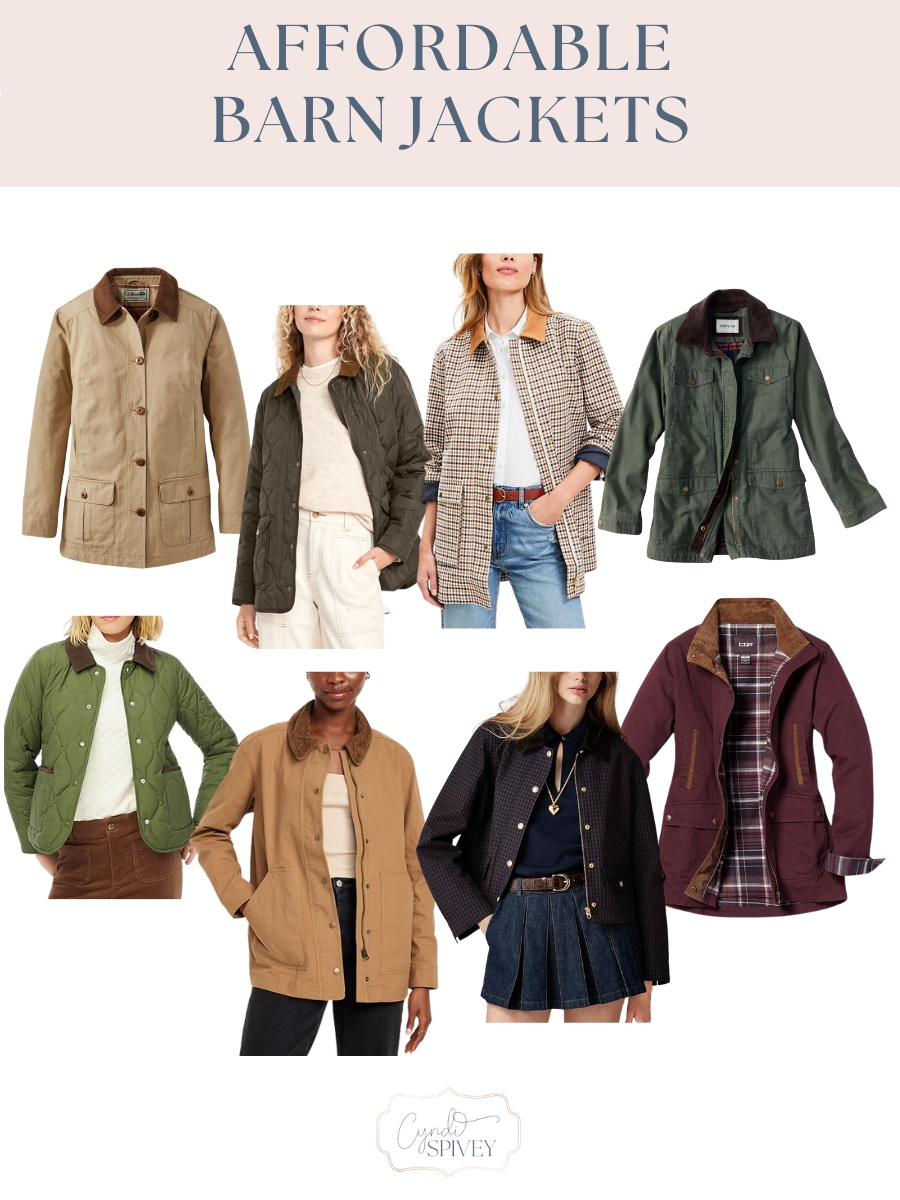 Affordable Barn Jackets That Look Luxe - Cyndi Spivey
