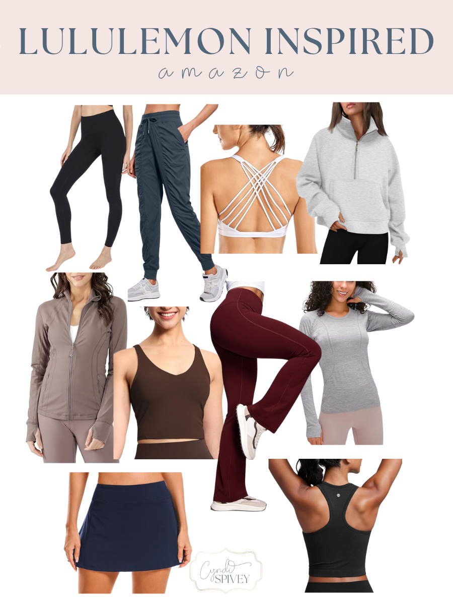 Best Lululemon Inspired Styles for Less - Cyndi Spivey