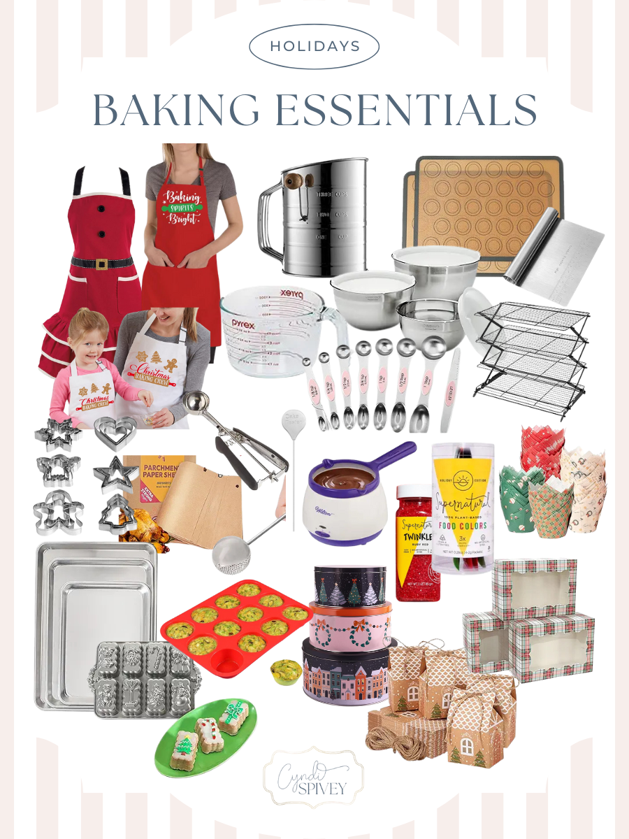 Everything You Need for Baking this Holiday Season - Cyndi Spivey