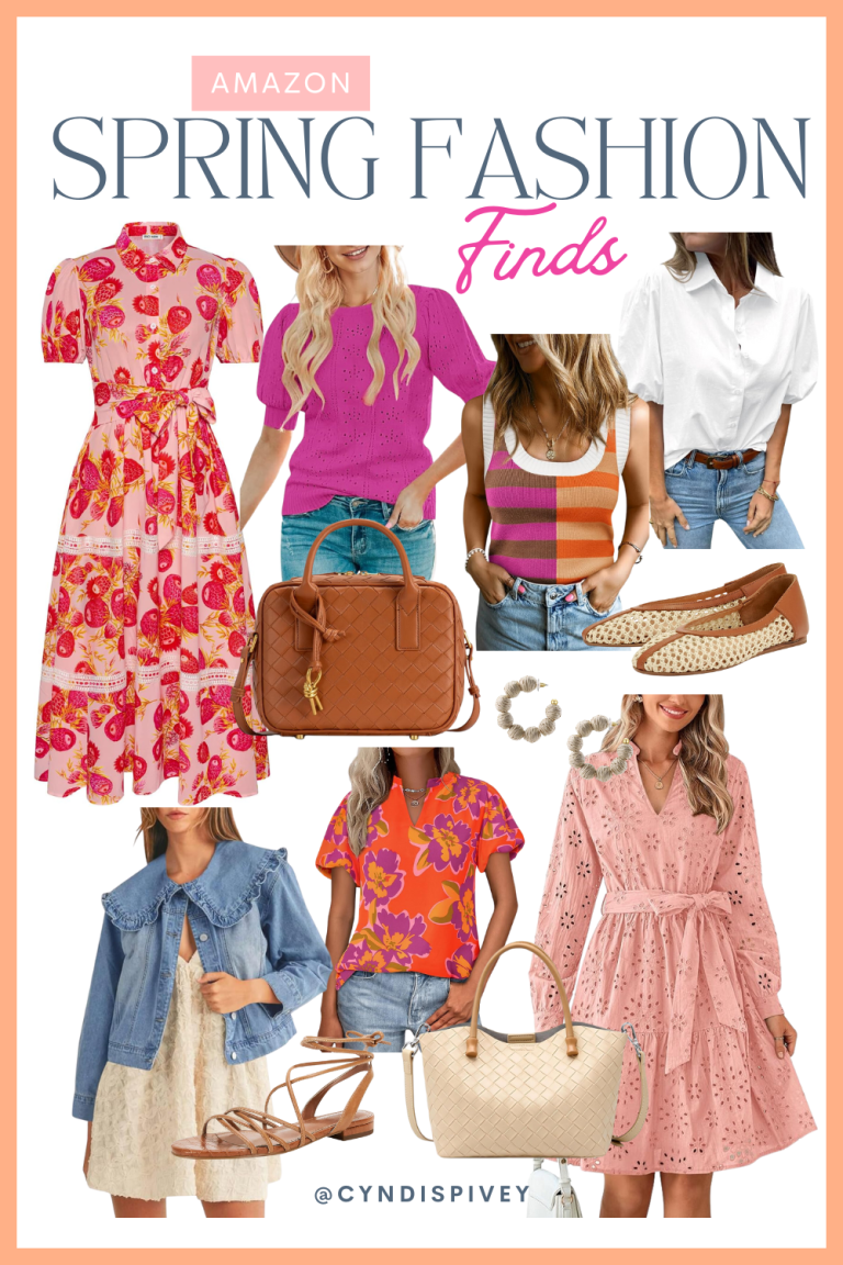 The Best Spring 2025 Fashion Finds from Amazon - Cyndi Spivey