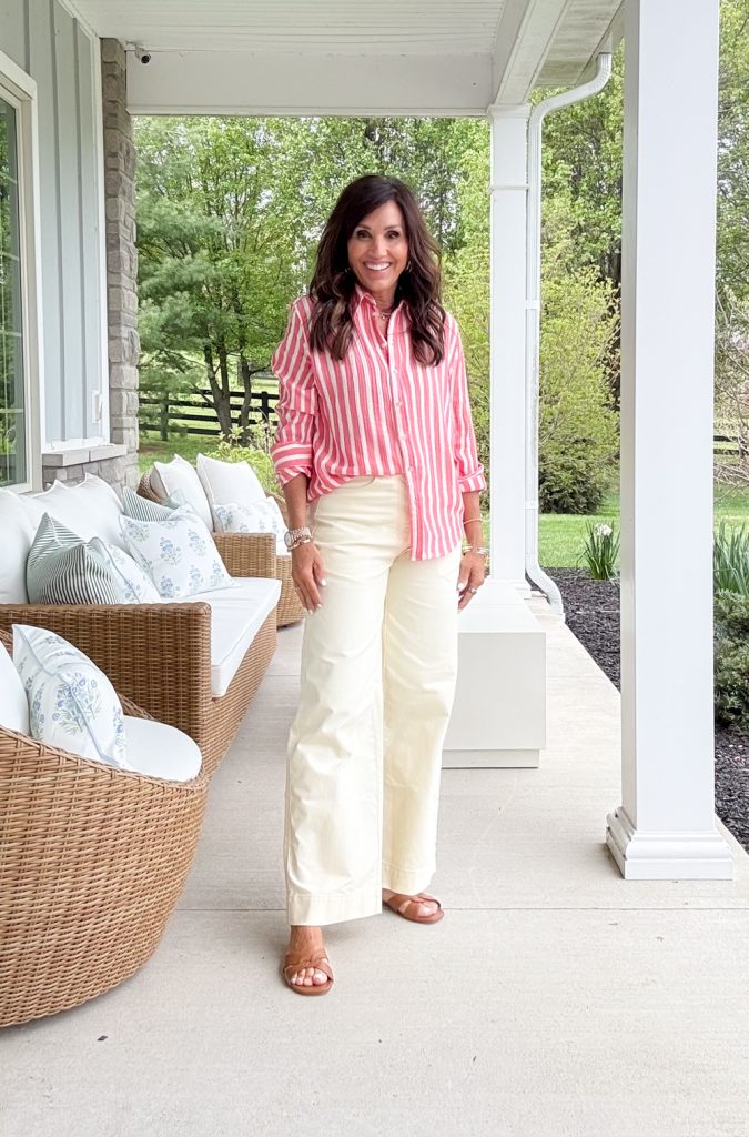 3 Ways to Wear Butter Yellow Pants This Season - Cyndi Spivey