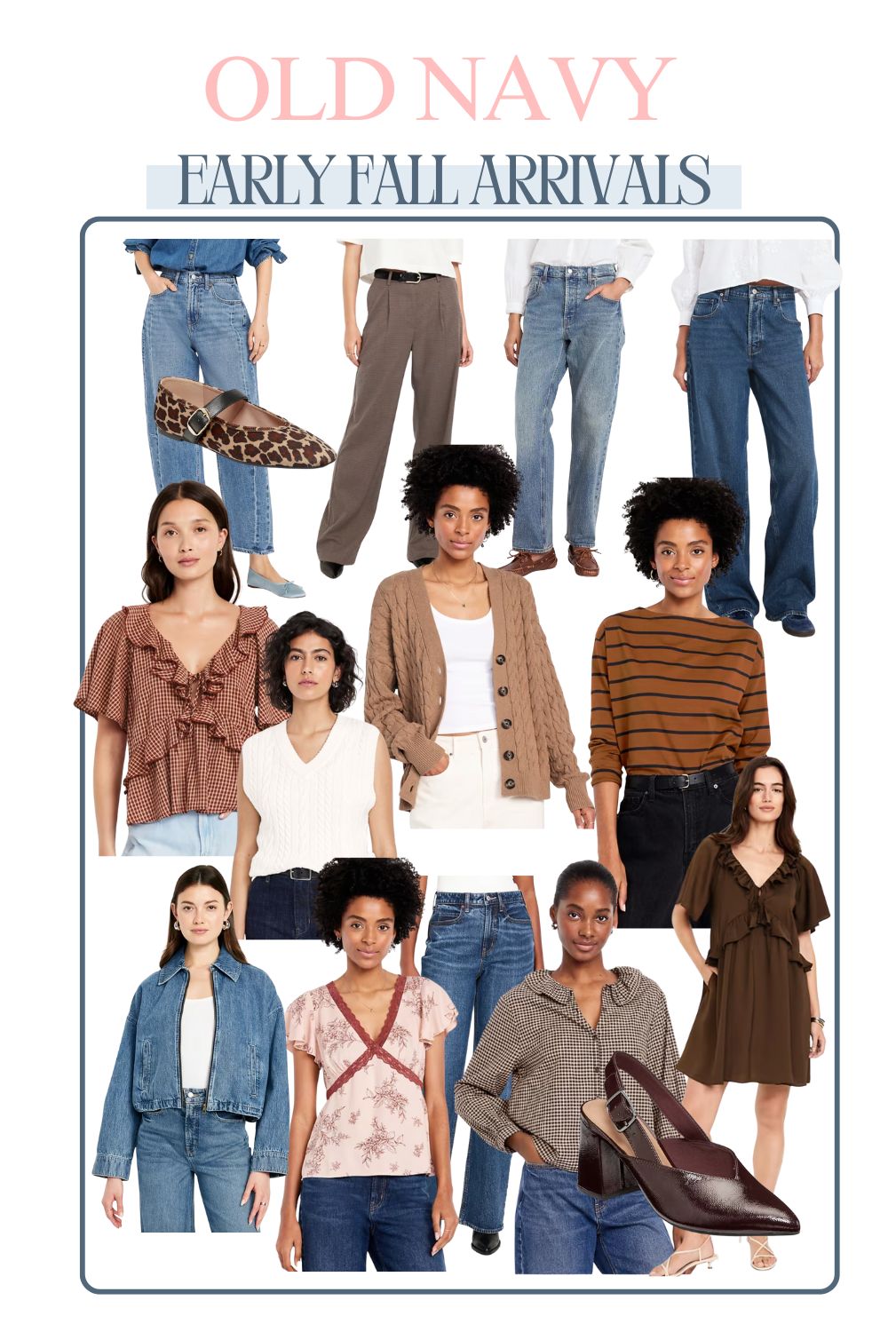 New Early Fall Arrivals from Old Navy: Effortless Style for the Season ...