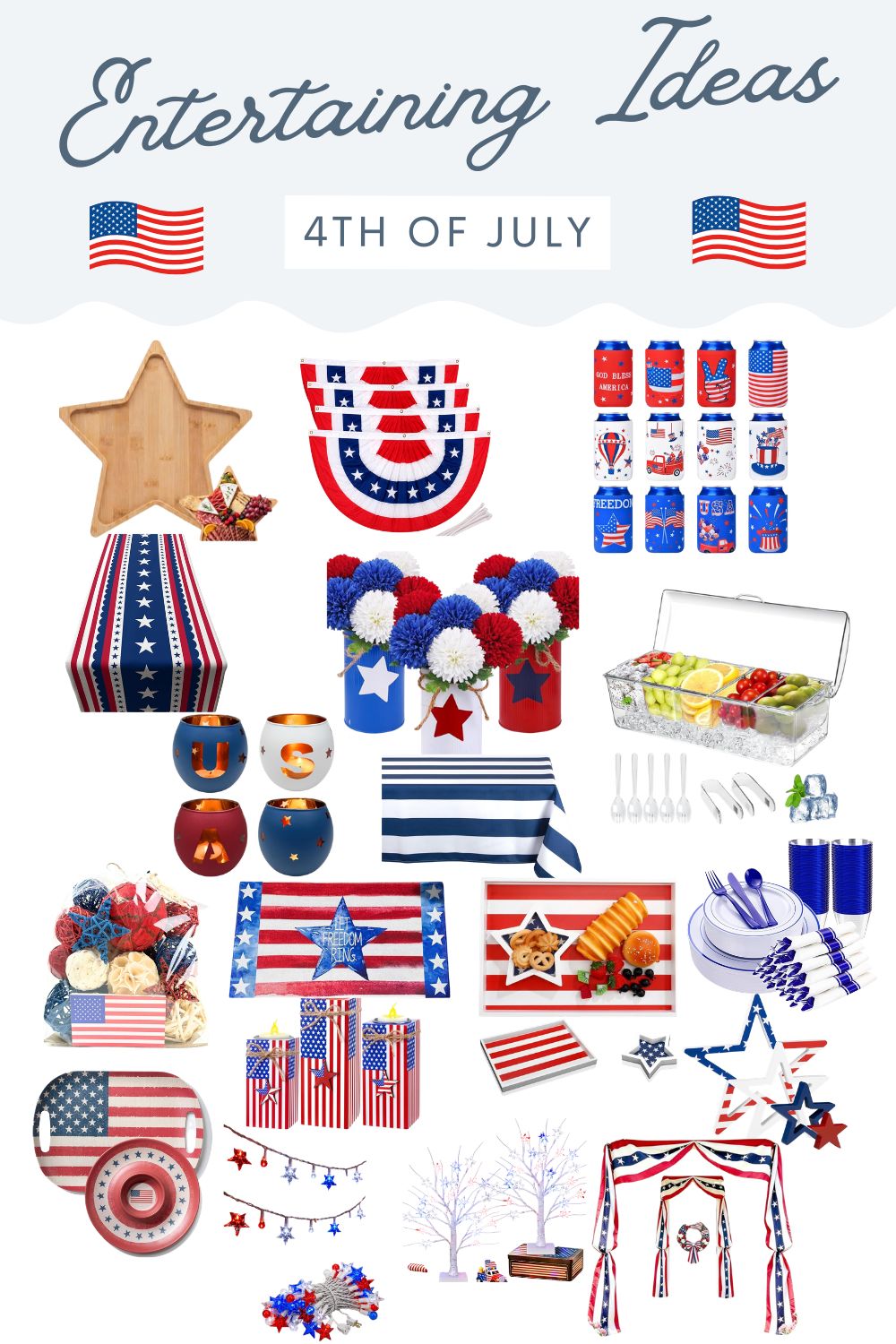 Easy & Stylish 4th of July Entertaining Ideas for Your Backyard ...